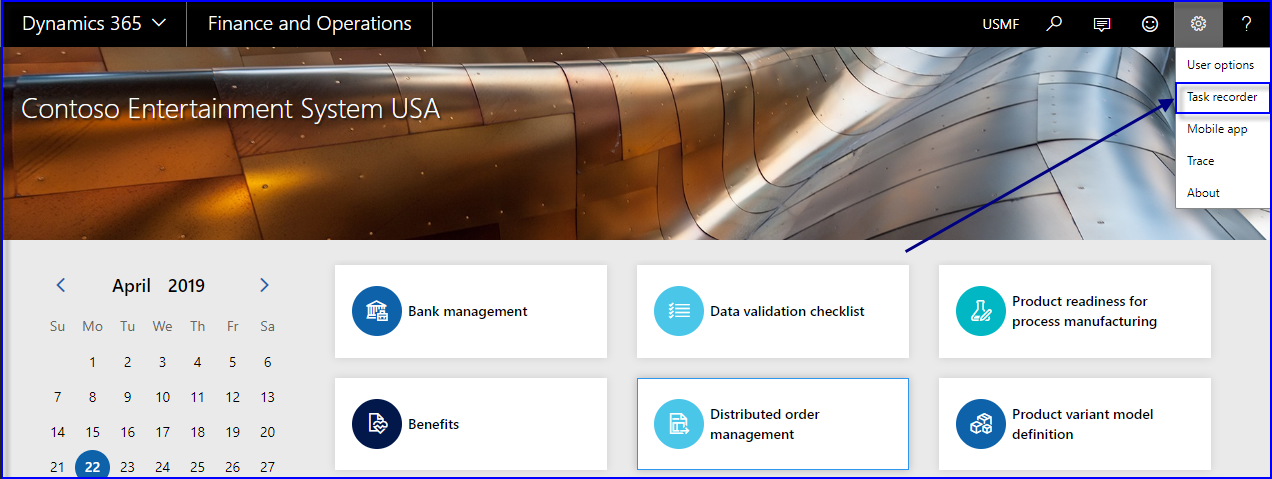 Task Recorder in D365 – Hardik's Dynamics Blog
